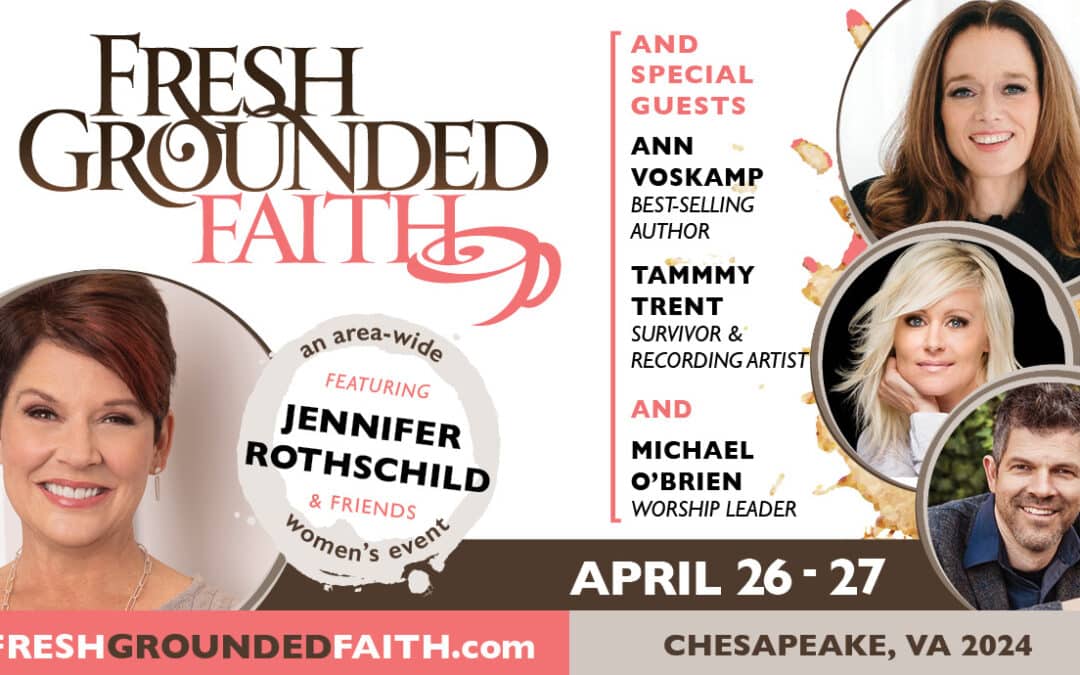 Jennifer Rothschild’s Fresh Grounded Faith - Ann Voskamp
