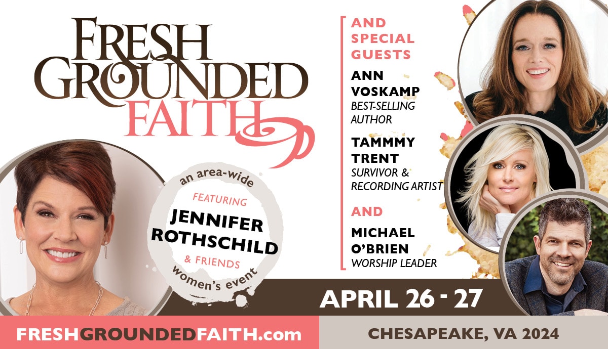 Jennifer Rothschild’s Fresh Grounded Faith - Ann Voskamp